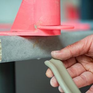 The Mini Tabletop Clay Extruder With Press Attachment, for Pottery ...