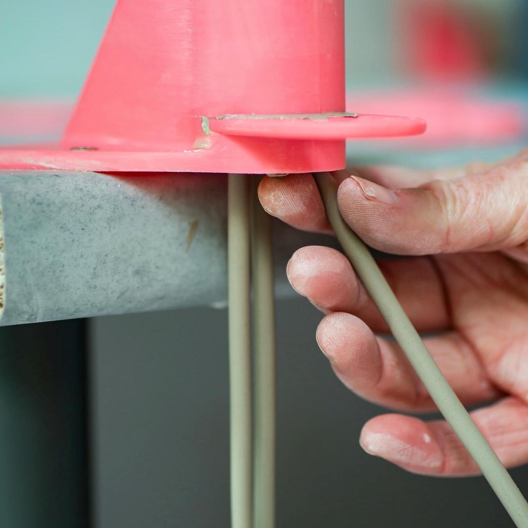 The Mini Tabletop Clay Extruder With Press Attachment, for Pottery ...