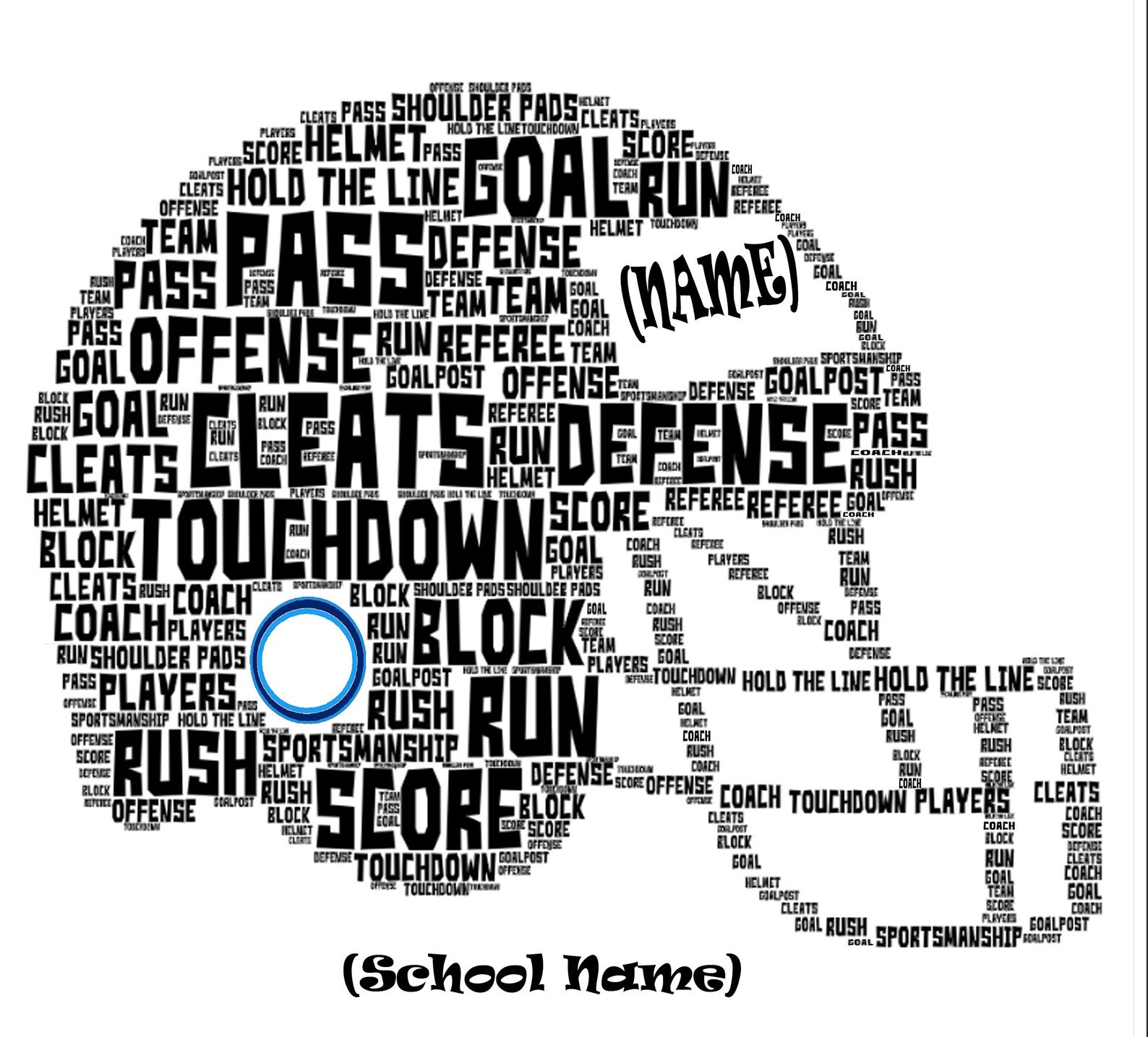 FOOTBALL TEAM: Personalized/custom - Etsy