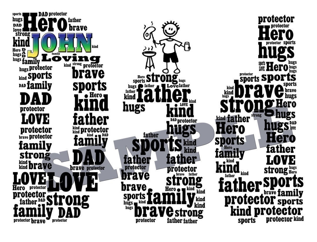 DAD: Generic or Personalized - Etsy