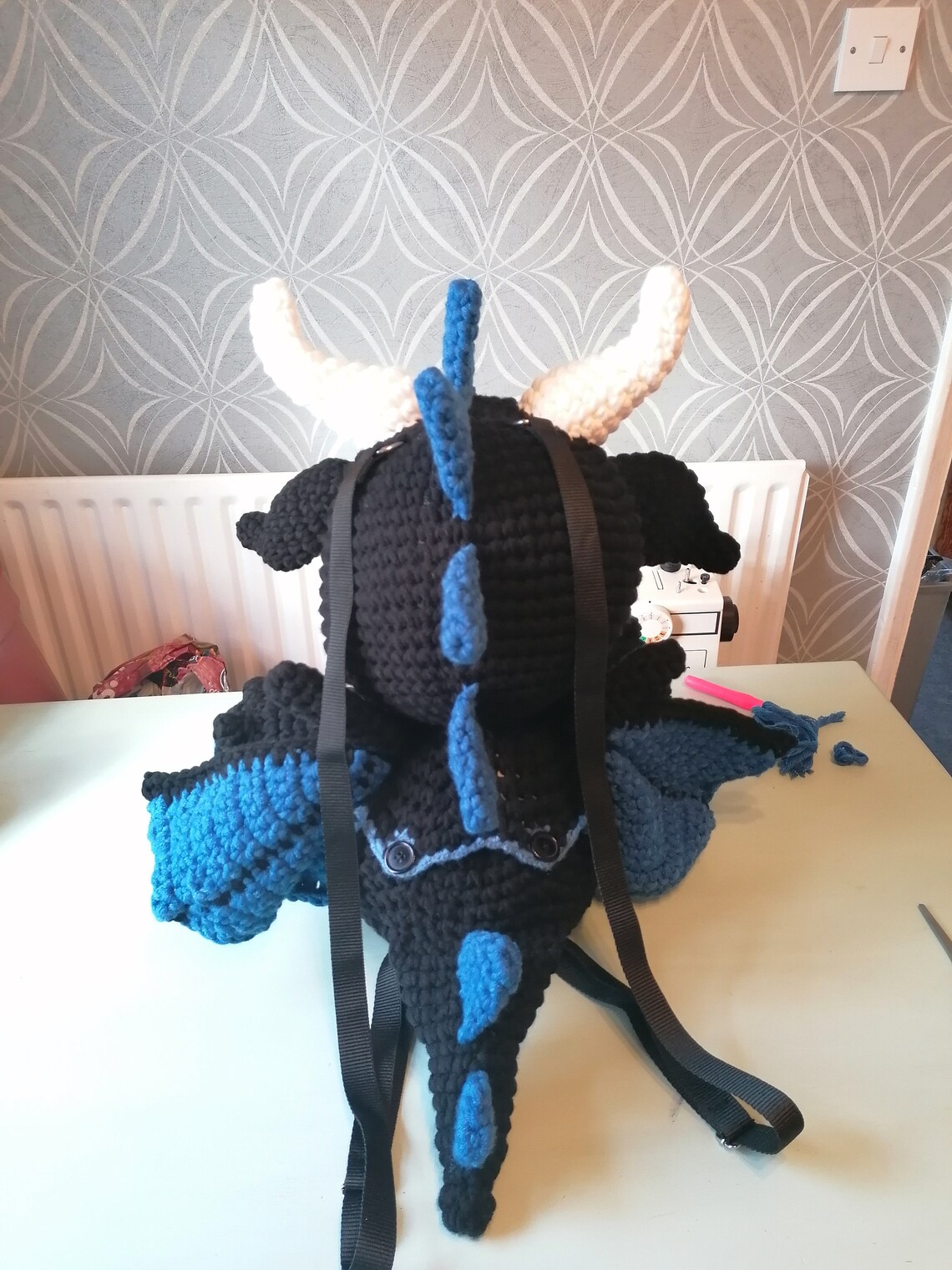 Crochet Amigurumi Dragon Bag/backpack PDF Pattern | Etsy