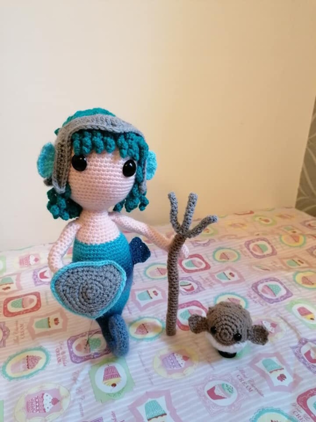 Crochet Kelp the Seahorse Man Knight PDF Crochet Pattern - Etsy