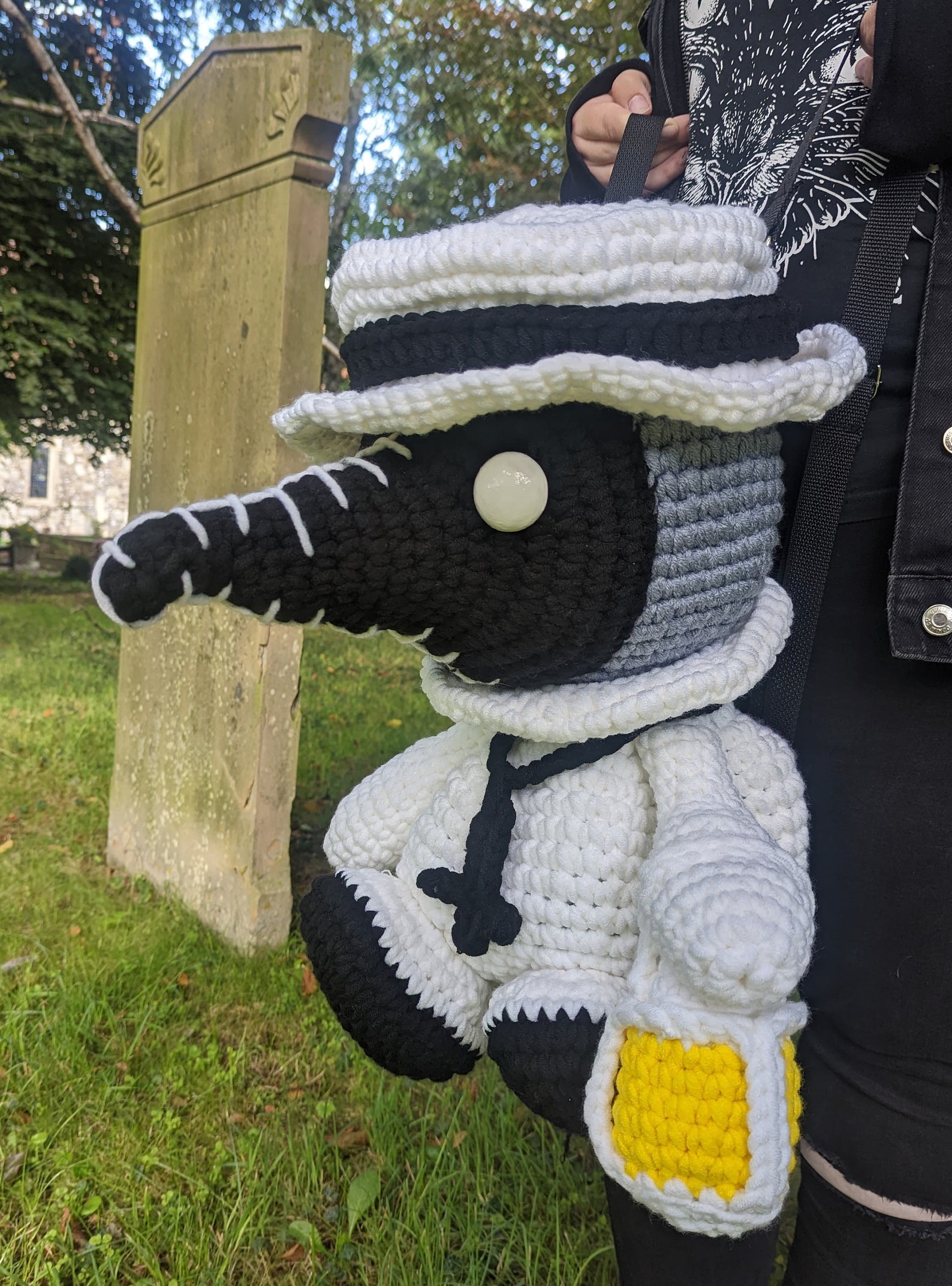 Plague Doctor Backpack PDF CROCHET PATTERN - Etsy