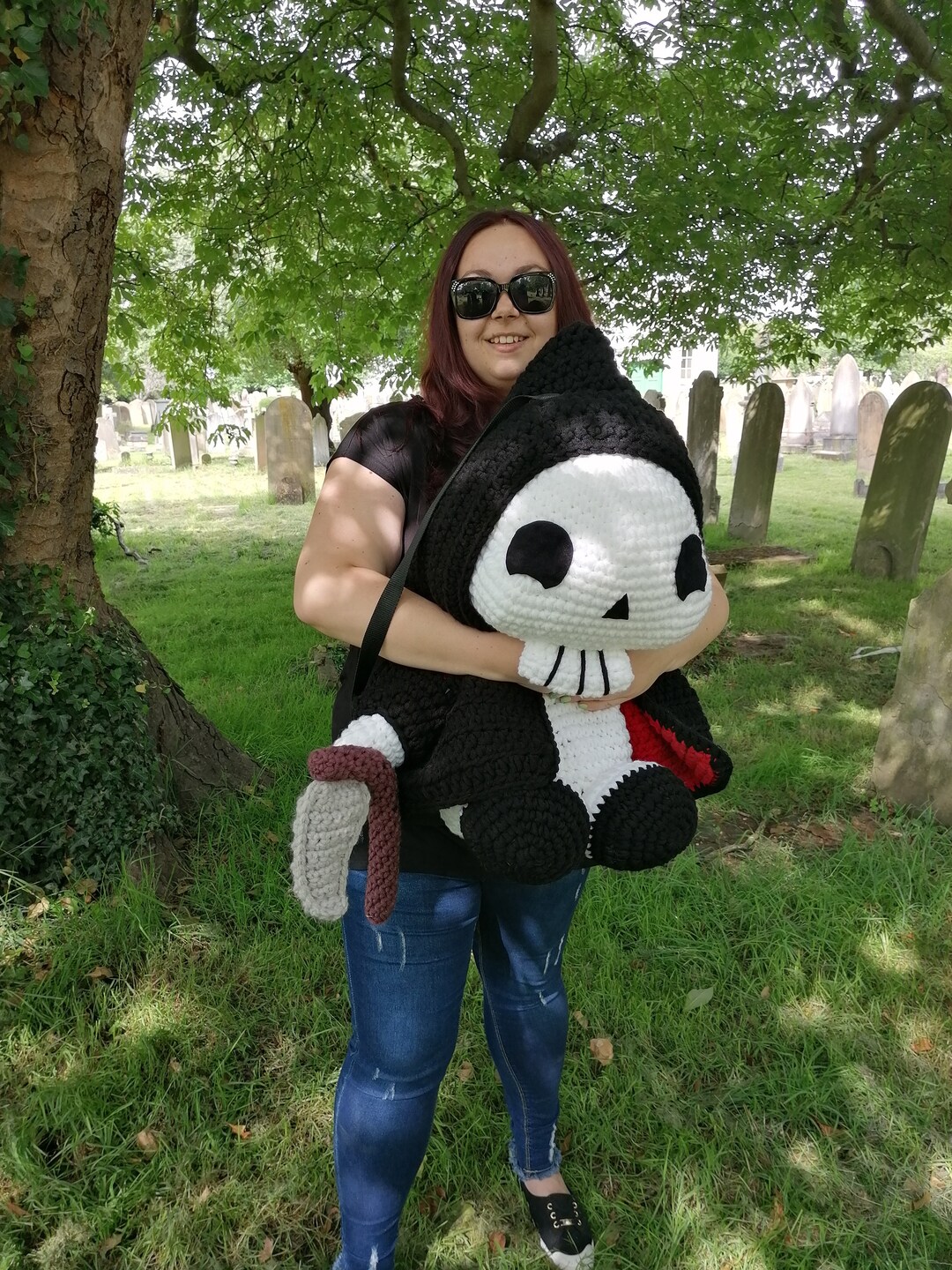Grim Reaper Backpack Crochet Pattern: Amigurumi Bag (PDF Pattern) - Etsy