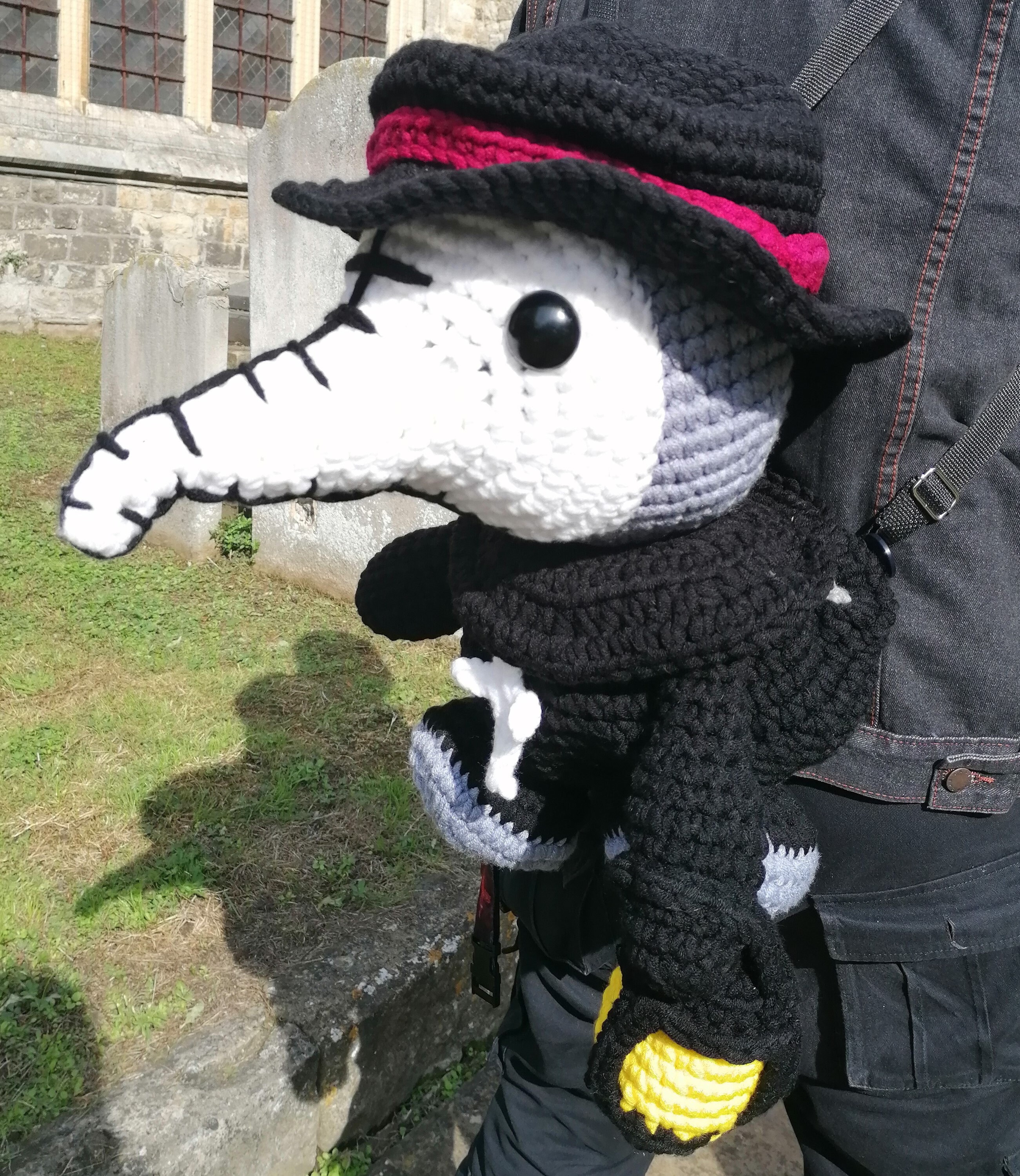 Plague Doctor Backpack PDF CROCHET PATTERN - Etsy