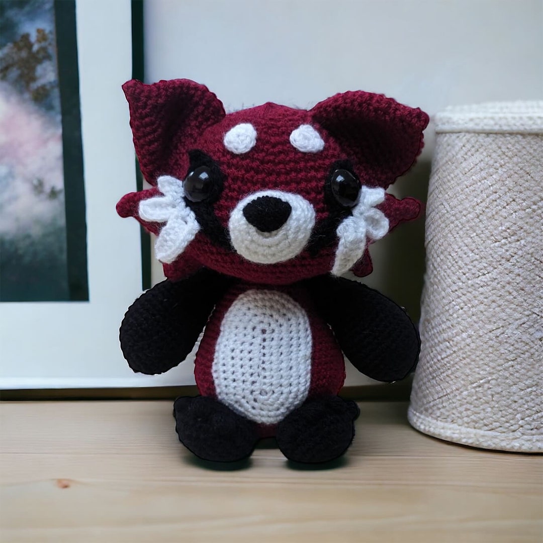 Red Panda Crochet PDF Pattern - Etsy