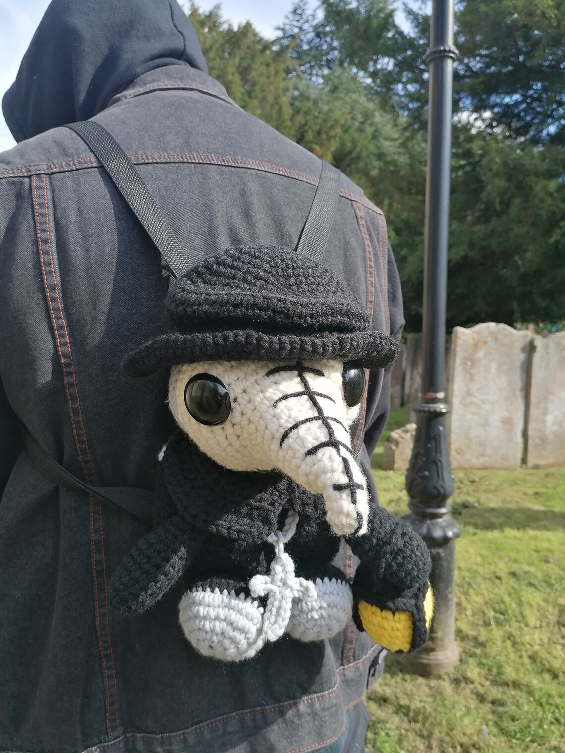 Plague Doctor Backpack PDF CROCHET PATTERN - Etsy