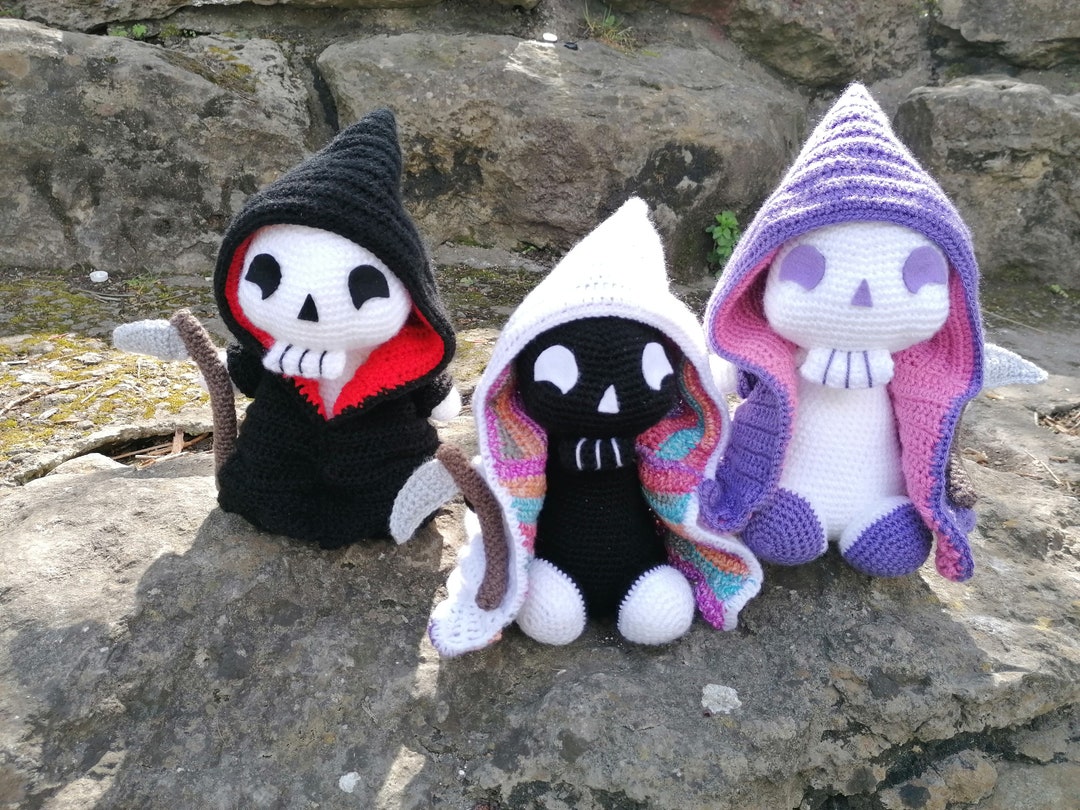 Grim Reaper Crochet PDF PATTERN - Etsy