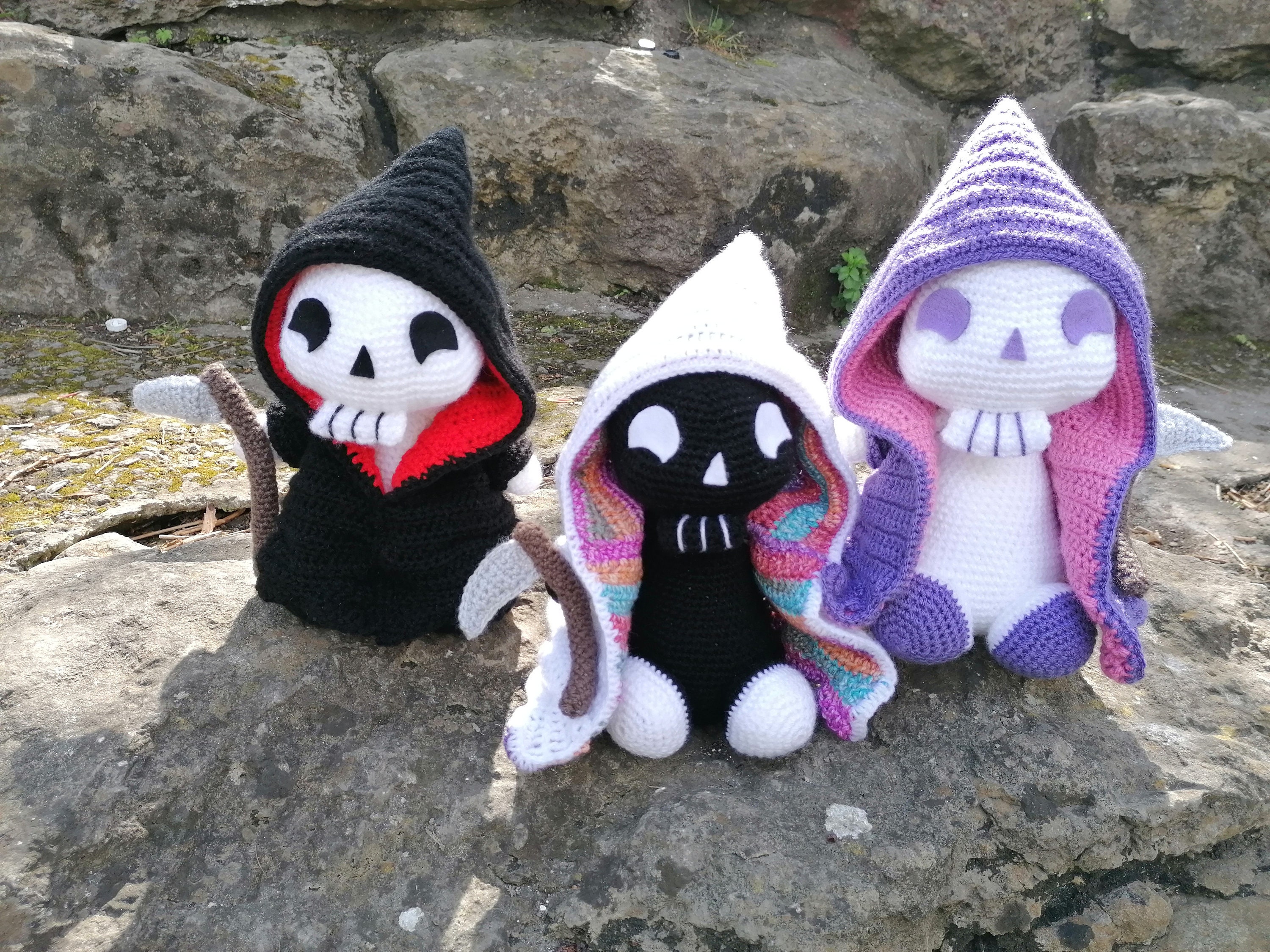 Grim Reaper Crochet PDF PATTERN - Etsy UK