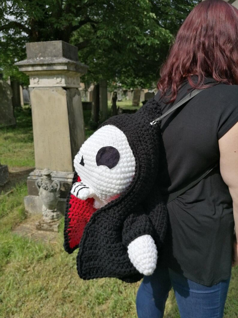 PDF Pattern Grim Reaper BACKPACK Crochet PDF Pattern - Etsy UK