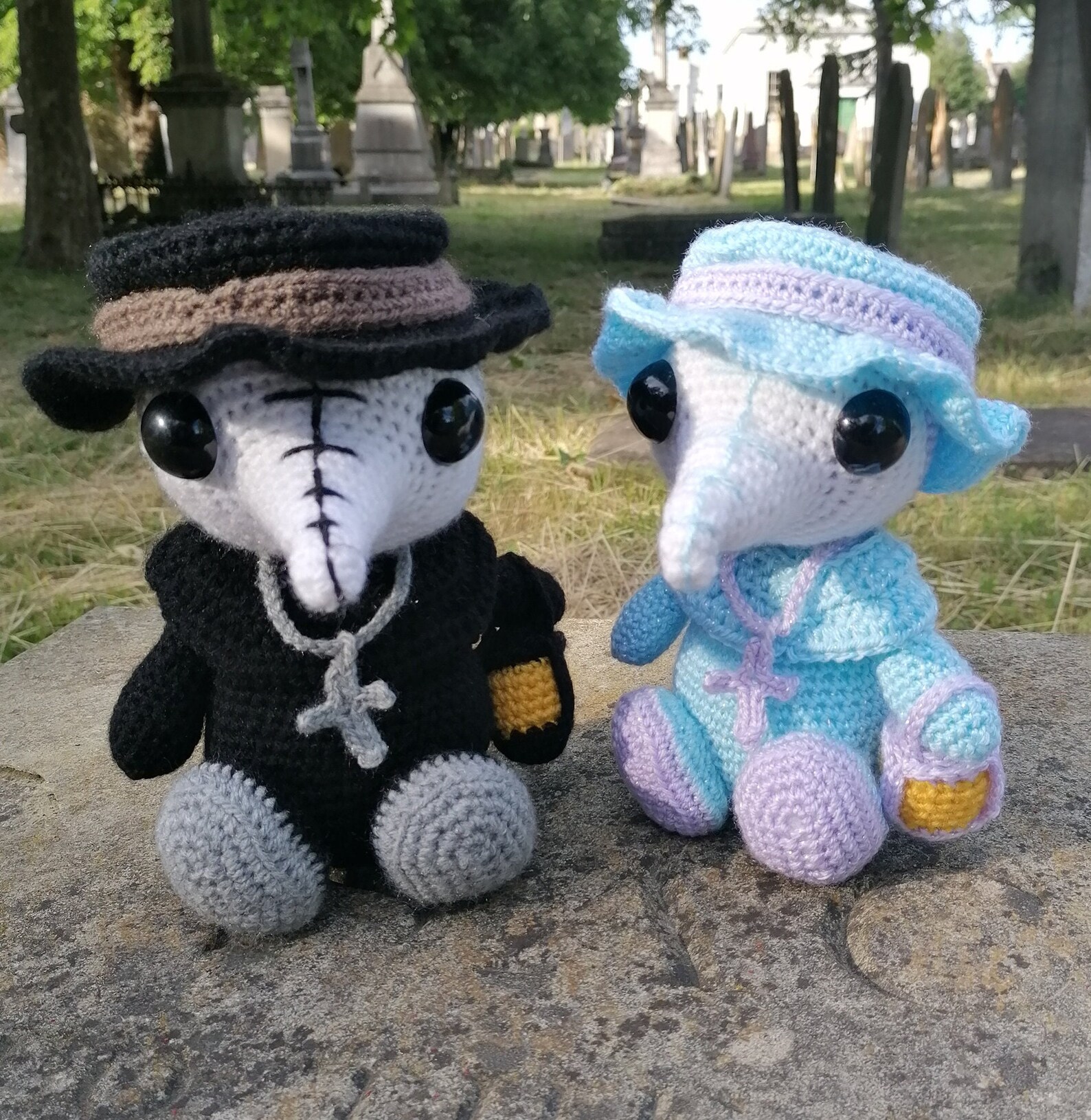 Plague Doctor Crochet PDF Pattern - Etsy