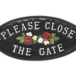 Please Use The Side Door Sign Cast Metal Vintage Antique | Etsy