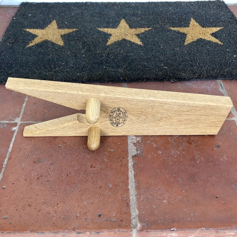 Solid Oak Boot Jack Shoe Remover Boot Muddy Remover Shoehorn - Etsy