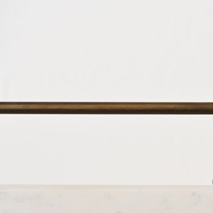 Victorian Aged Brass Gallery Rail | Kitchen Fiddle Tipping Shelf Rail ...