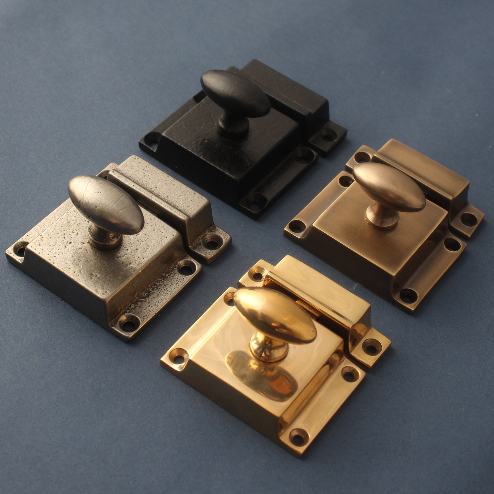 Cupboard Turn Latch Catch Knob Cabinet Kitchen Door Latch Rim - Etsy Canada