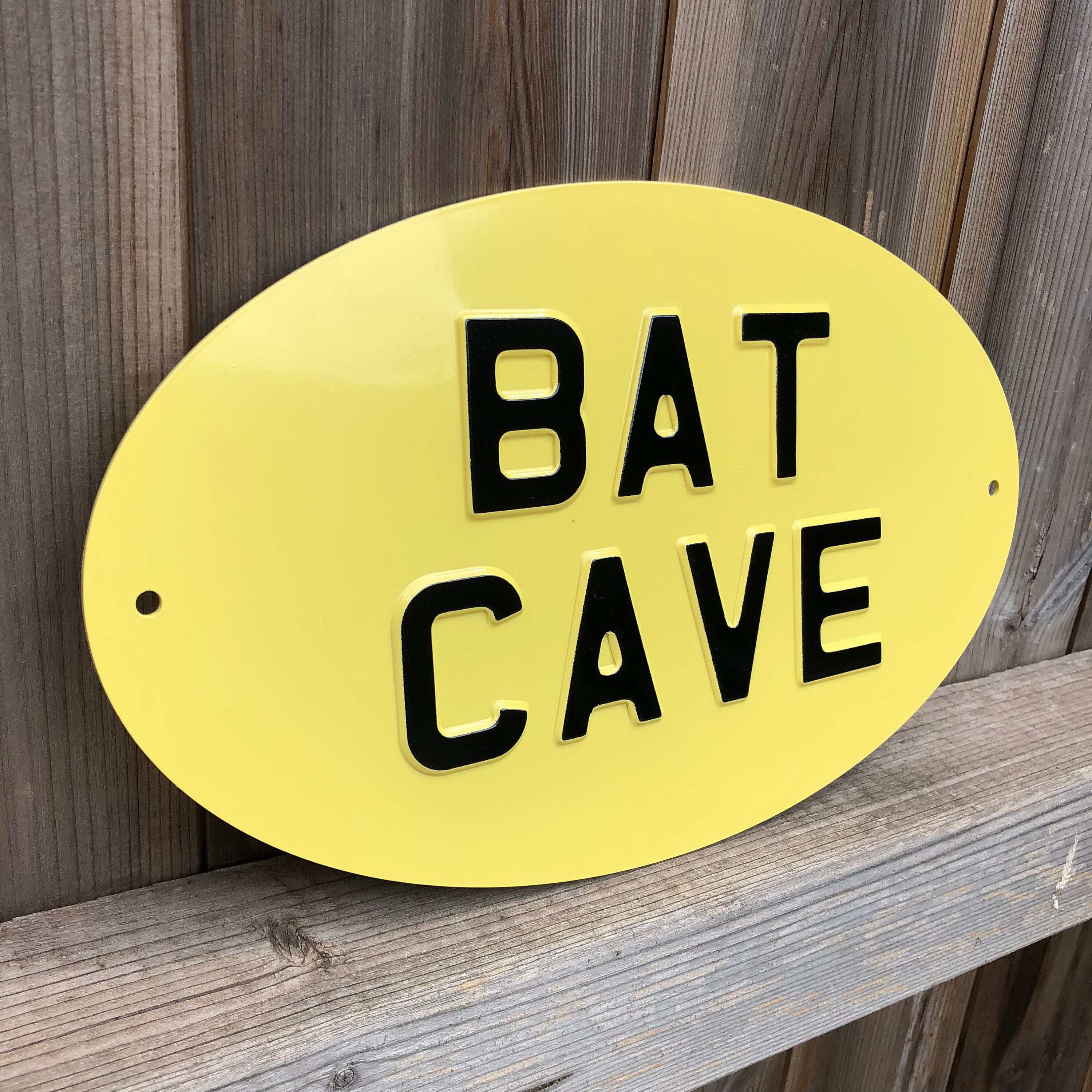 Vintage Bat Cave Batman Bat Man Cave Sign Shed Garage Sign - Etsy UK