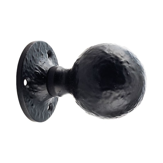 (CODE 16) CAST IRON HAMMERED BEATEN CUPBOARD KITCHEN DRAWER DOOR KNOBS ...