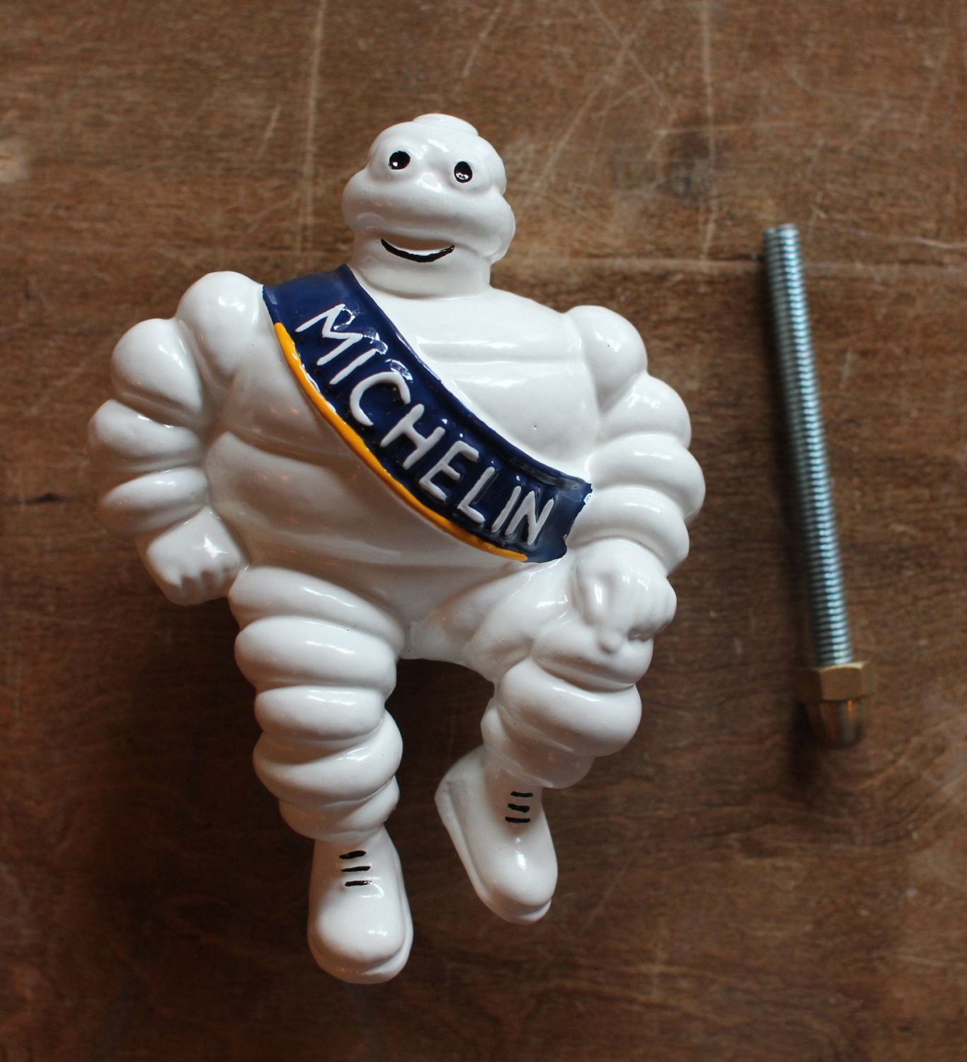 Retro oude Michelin man mascotte oude antieke stijl garage | Etsy