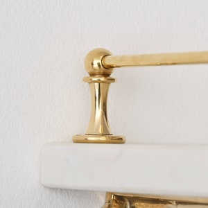 Polished Brass Gallery Rail | Kitchen Fiddle Tipping Shelf Rail Solid ...
