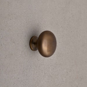 Aged Brass Cabinet Knobs & Handles | Kitchen Cupboard Cup Pulls Pull Handles Shaker Style ...