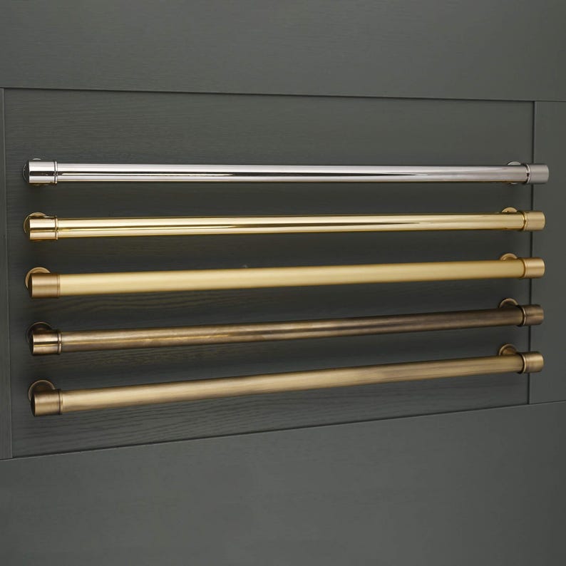Classic Large Brass Appliance Pulls Drawers Doors 500mm / 1000mm - Etsy