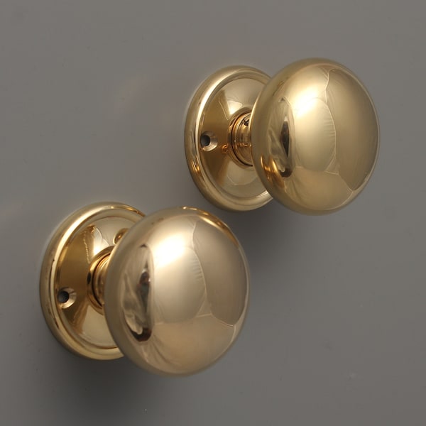 Brass Door Knob - Etsy