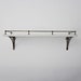 Brushed Satin Brass Gallery Rail | Kitchen Fiddle Tipping Shelf Rail ...