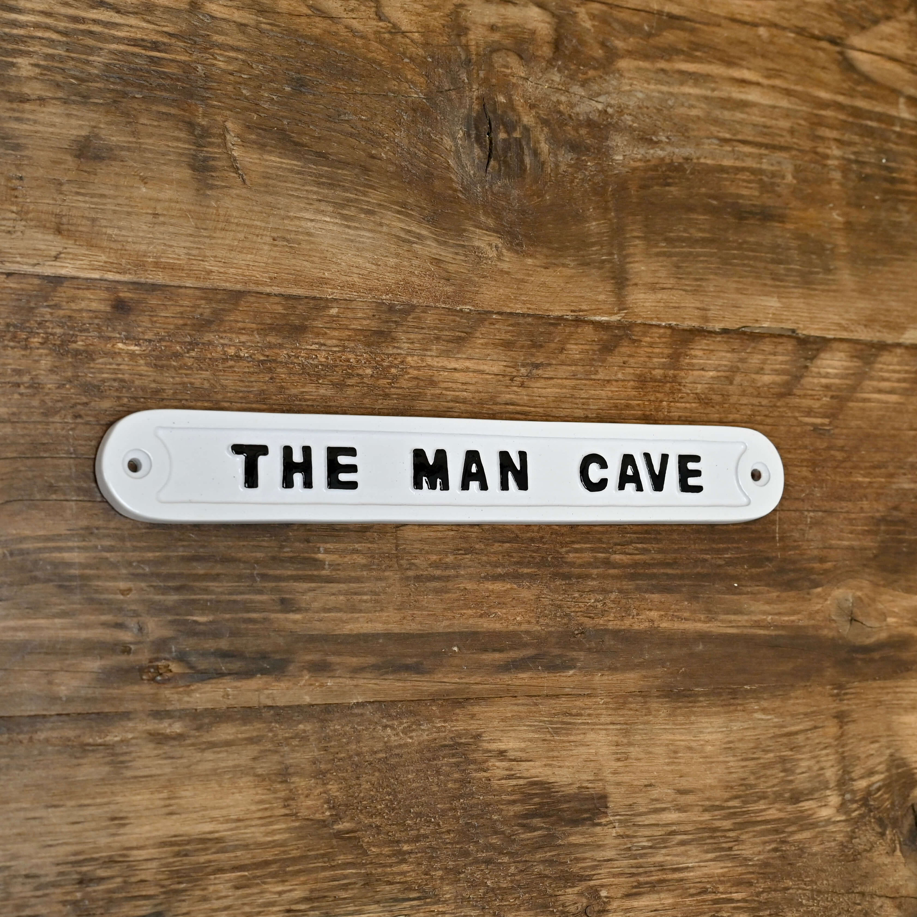 Vintage Man Cave Sign Antique Cast Metal Style Shed Garage - Etsy UK
