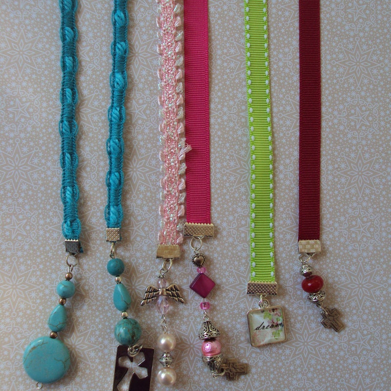 Ribbon Bookmark - Etsy