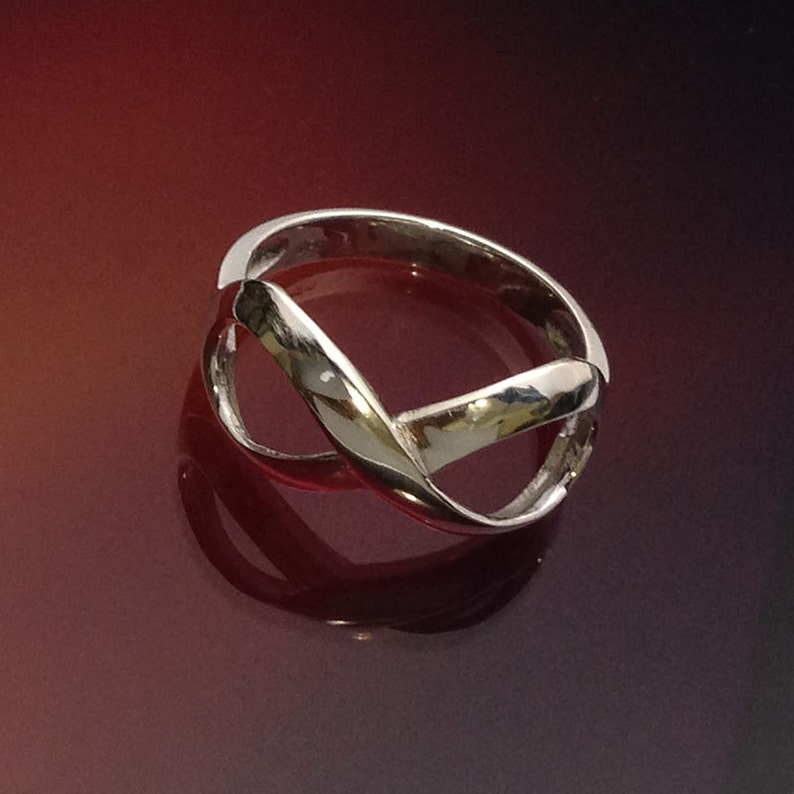 925 Solid Sterling INFINITY Ring/infinity Symbol Ring/high - Etsy