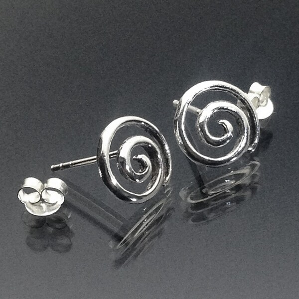 Swirl Earrings - Etsy