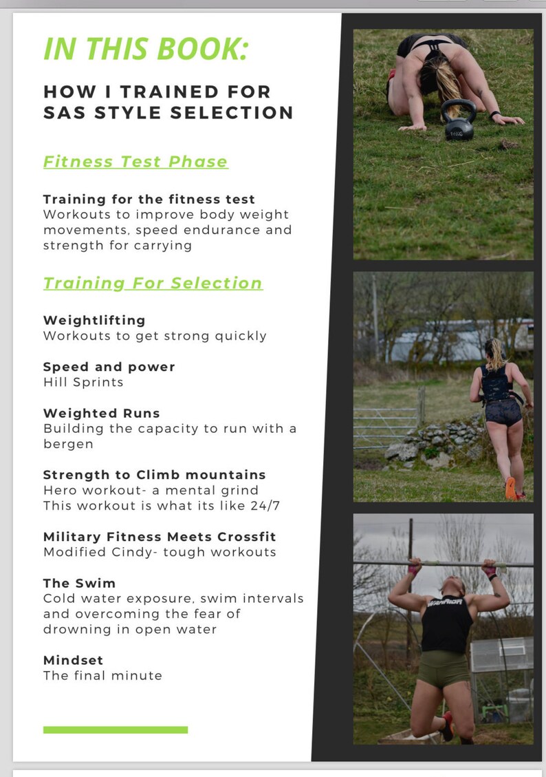 Training for the SAS- TV Show - Etsy