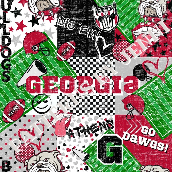 Georgia Bulldogs - Etsy