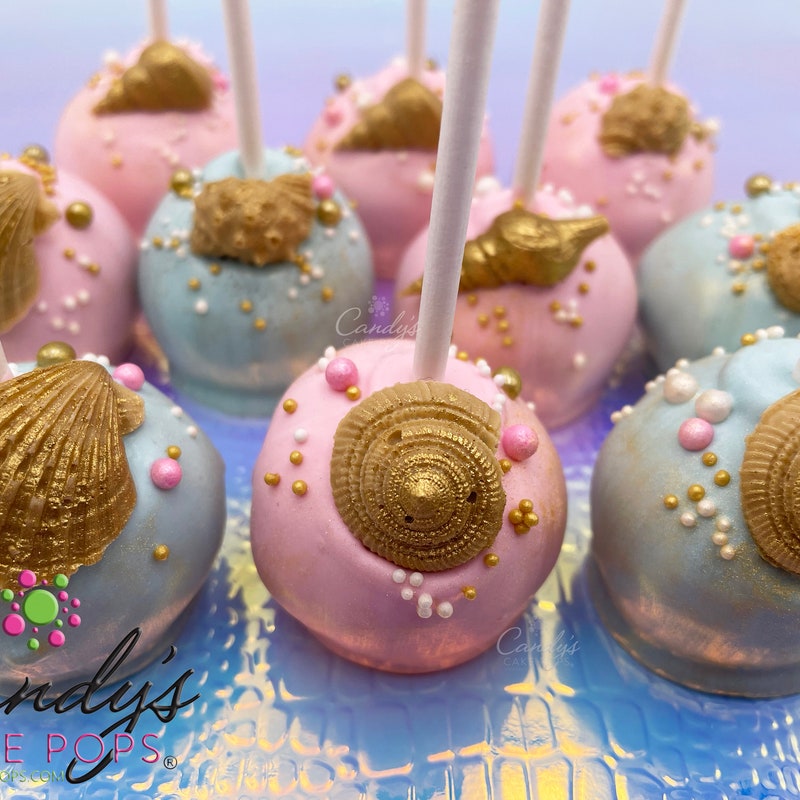 Mermaid Cake Pops - Etsy