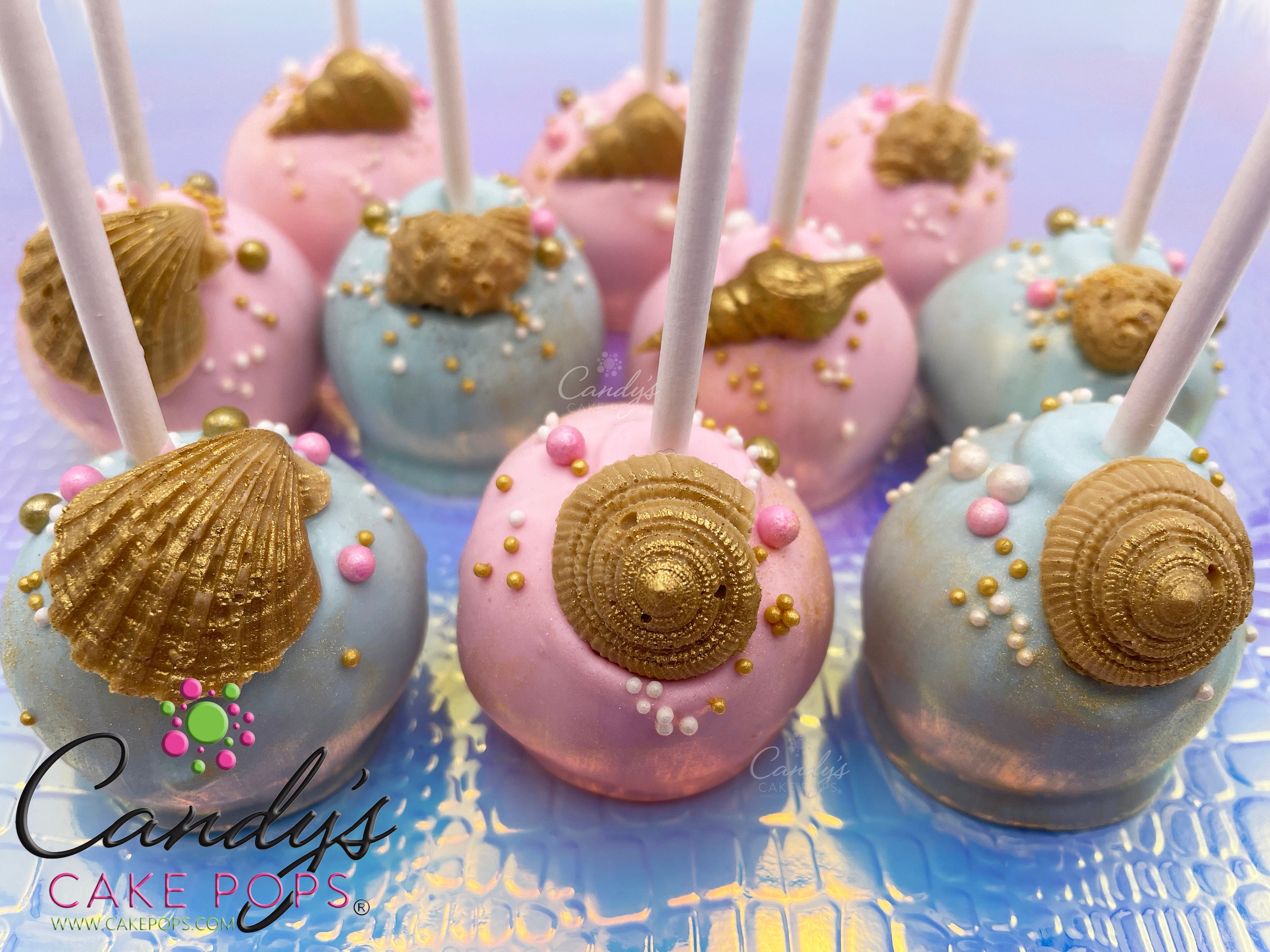 Mermaid Cake Pops