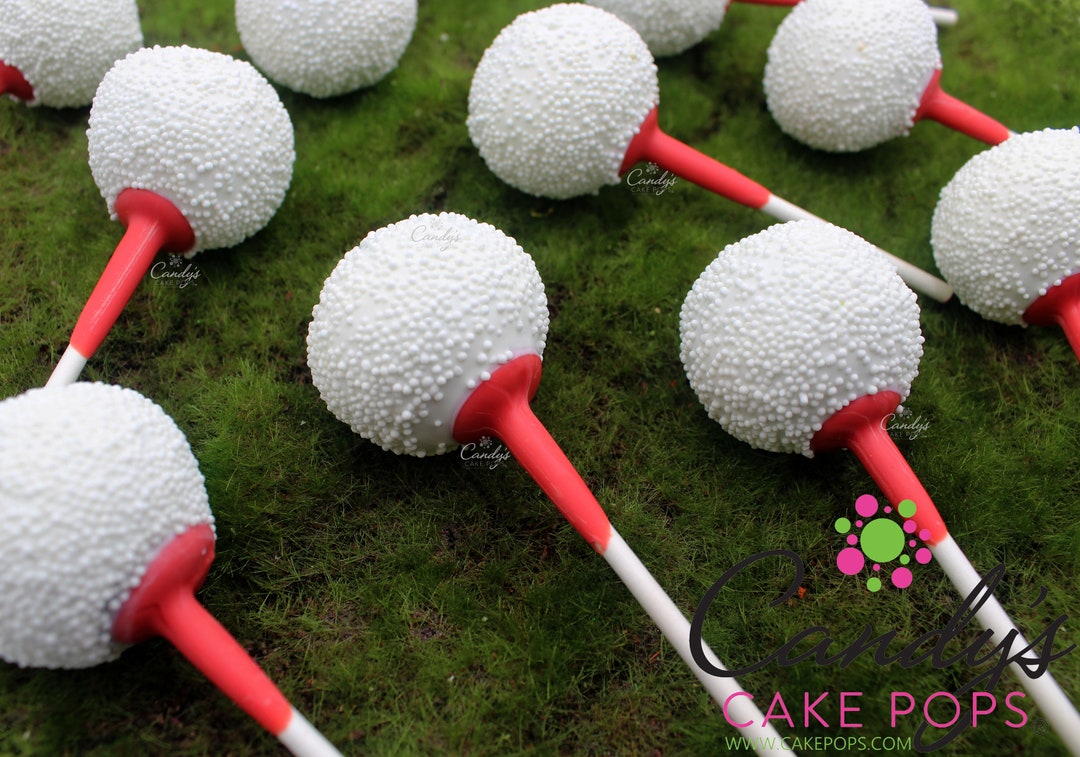 Golf Ball Cake Pops With Tee - Etsy