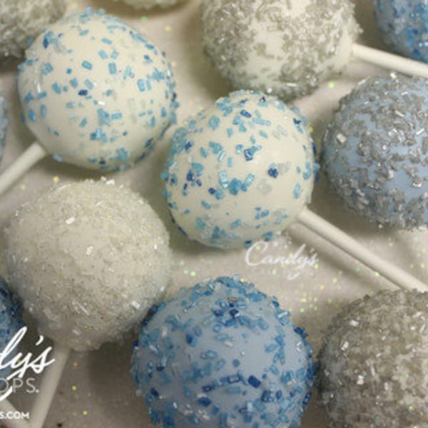 Blue Cake Pops - Etsy