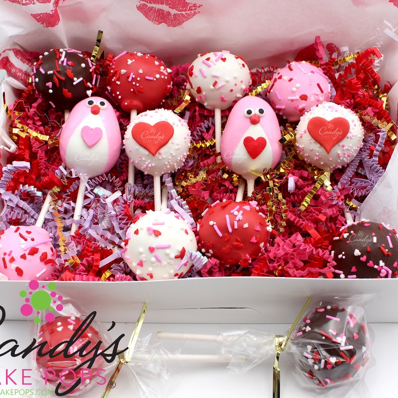 Valentines Cake Pops - Etsy