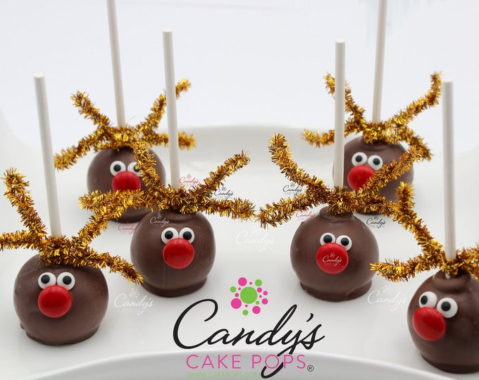 Reindeer Cake Pops - Etsy