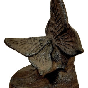 Cast Iron Butterfly Door Stop Paperweight Heavy Vintage Look - Etsy