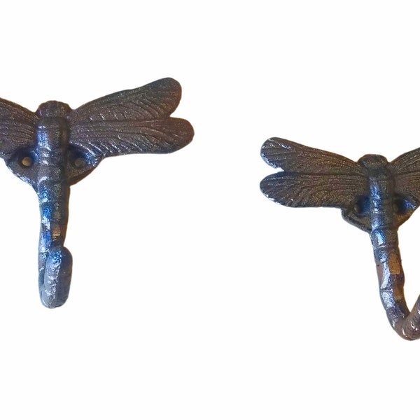 Dragonfly Wall Hook - Etsy