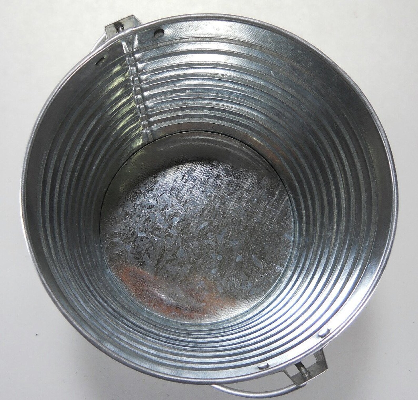 3pc Set 2 Qt Galvanized Pails With Wire Handles for Gardening | Etsy