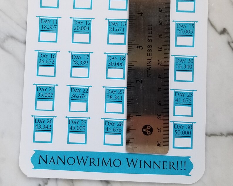 Nanowrimo Tracking Bundle: Word Count Tracker Graph Daily - Etsy Israel