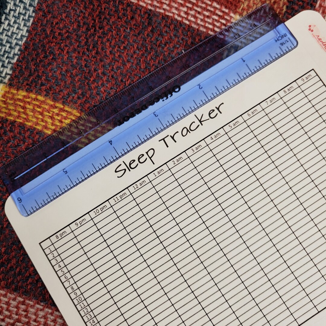 Monthly Sleep Tracker Sticker for Dot Journal | Sleep Tracking | Sleep ...