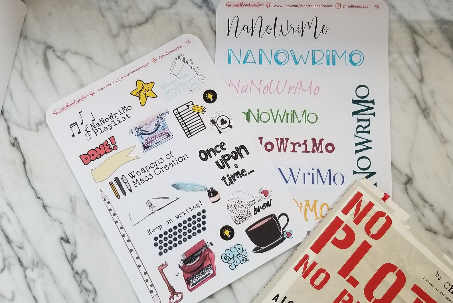 Nanowrimo Pantser Bundle: Word Count Tracker Graph - Etsy