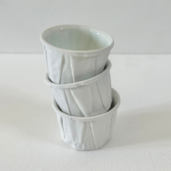 Porcelain Ceramic Cups - Etsy
