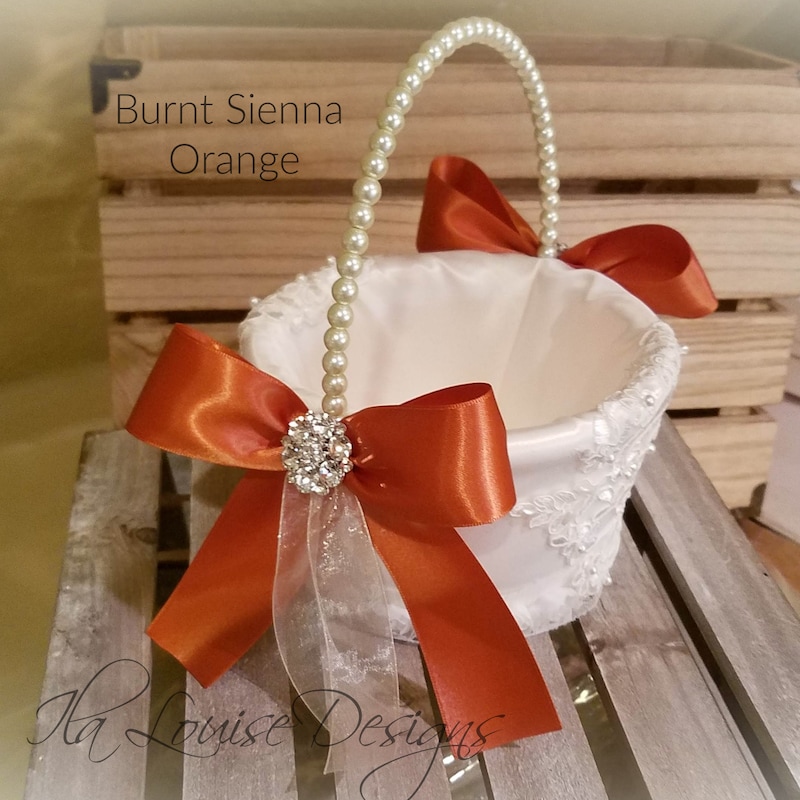 Flower Girl Basket - Etsy