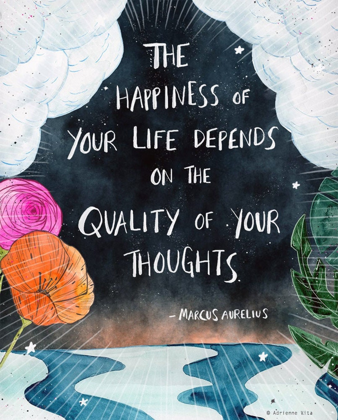 Quality Thoughts Print - 8x10 - Etsy
