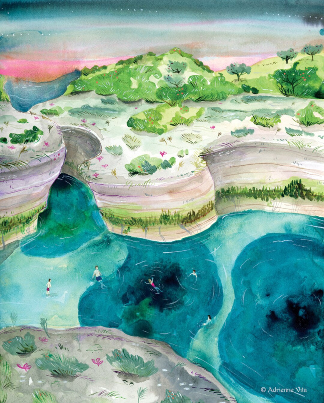 The Secret Spot Print - 8x10 - Etsy