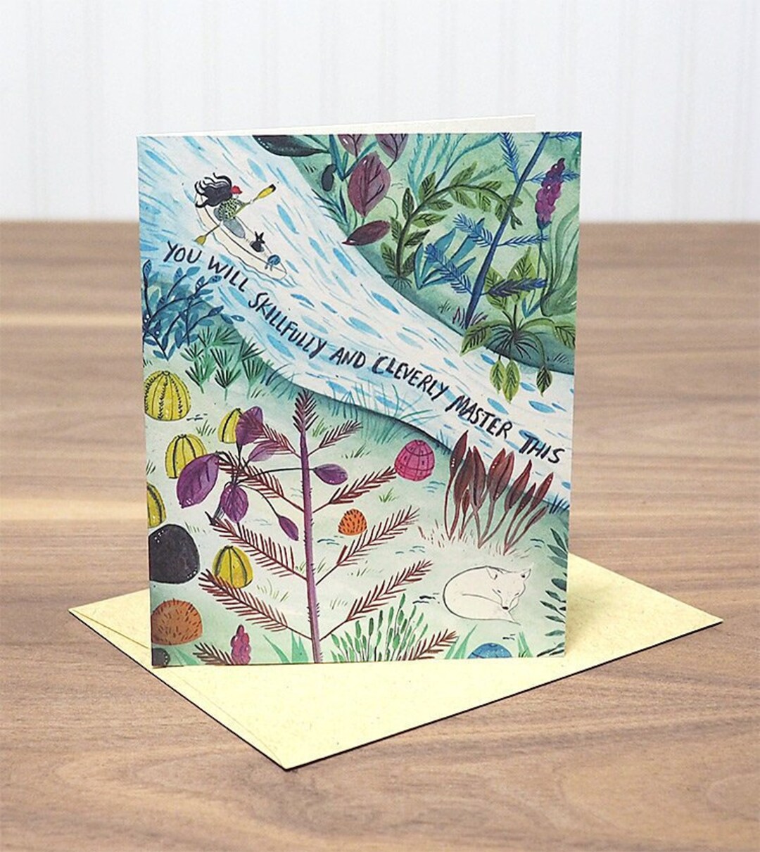 You Will Skillfully - Blank Notecard - Etsy
